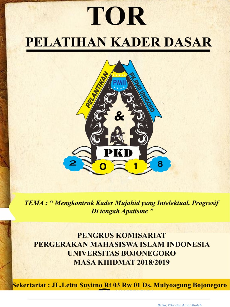 Tor PKD Unigoro 2018 | PDF | Karier & Perkembangan