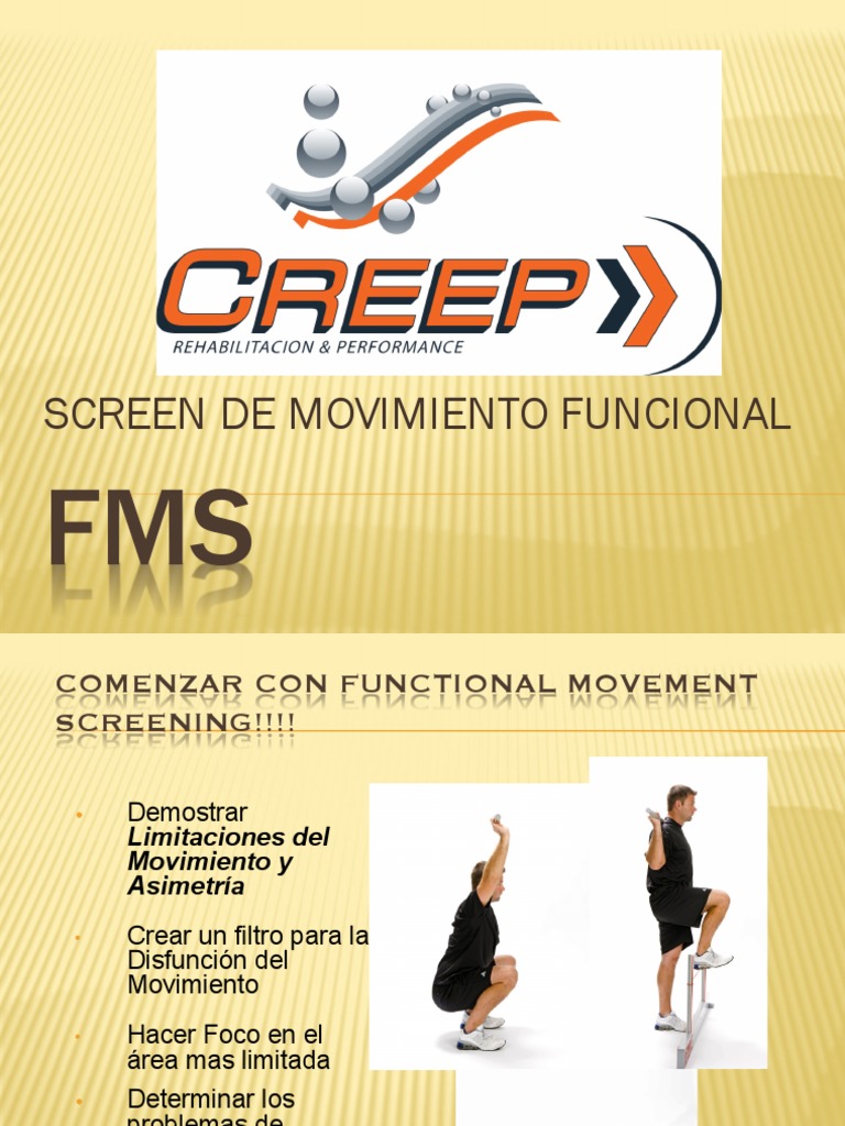 FMS | PDF | Hombro | Tobillo