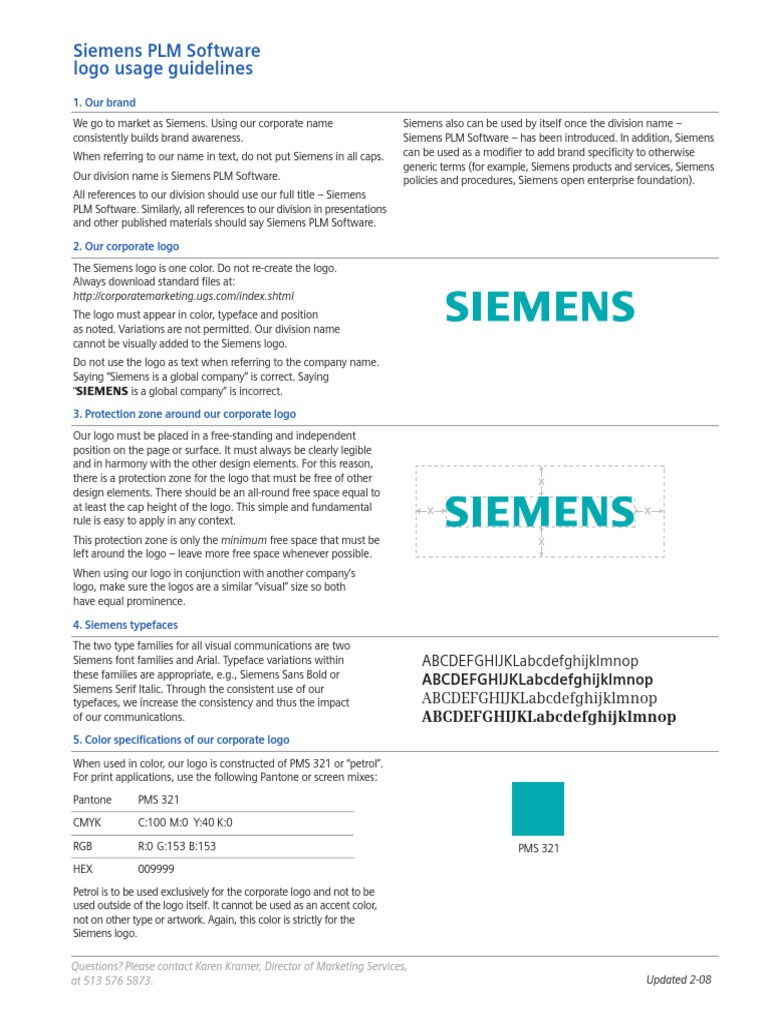 PLM Software Logo Usage Guidelines 2-1-08 | PDF | Typefaces | Graphic ...