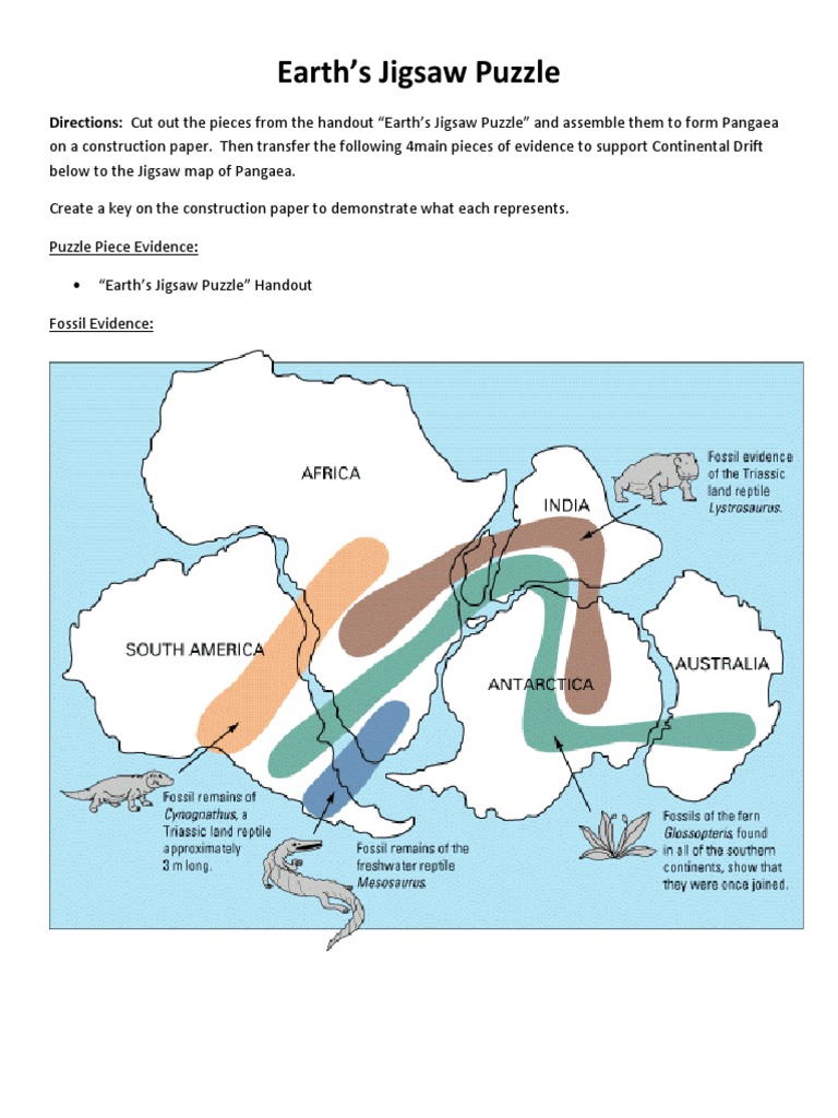 Earth Jigsaw Puzzle Activity | PDF