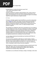 Significado del Calendario Cholq’ij | PDF | Civilización maya | Calendario