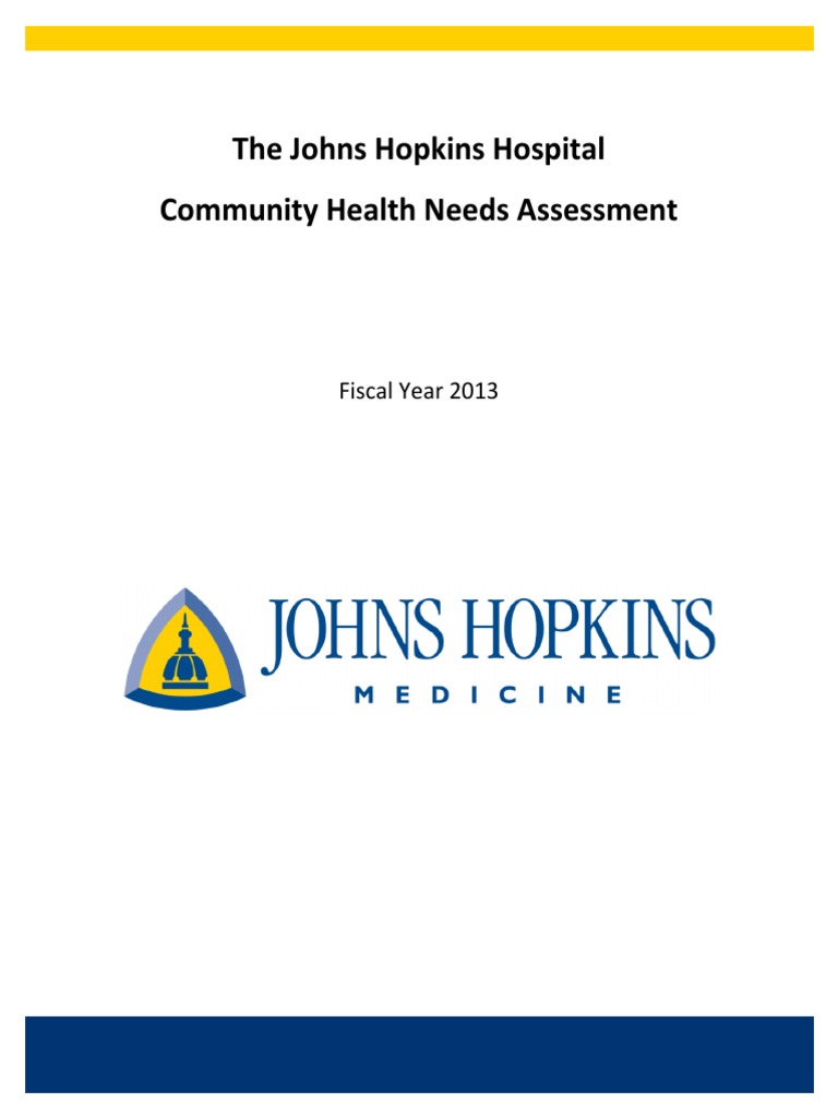 John Hopkins Community Health | PDF | Chronic Condition | Public Health