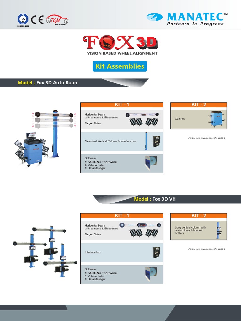 FOX 3D Kit Catalog | PDF | Product Introductions | Private Transport