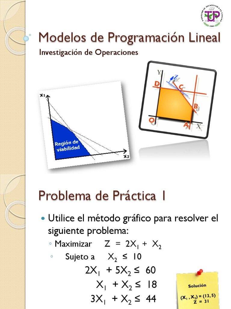 Programación Lineal | PDF | Programación lineal | Enseñanza de matemática