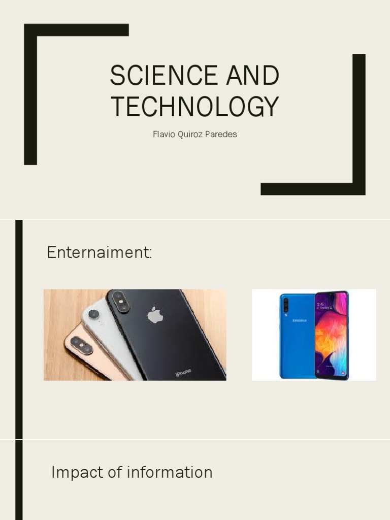 Science and Technology | PDF