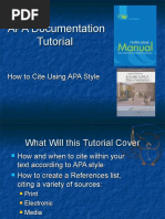 APA Citation Style For Course Materials On Brightspace & Other ...