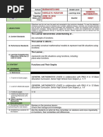 Detailed Lesson Plan in General Mathematics | PDF | Function ...