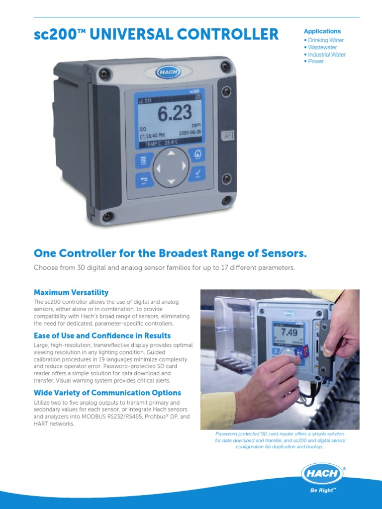 sc200™ UNIVERSAL CONTROLLER PDF | PDF | Sensor | Relay
