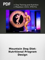 John Meadows Training Programs Overview | PDF | Recreation | Physical ...