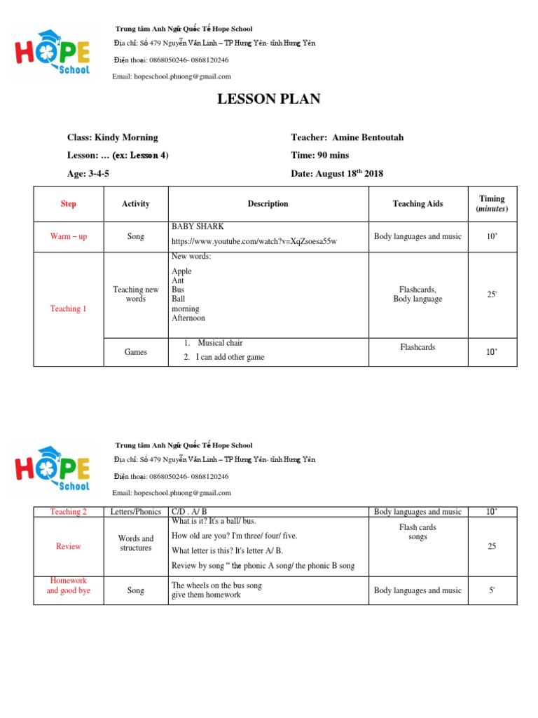 Kindy Sample | Download Free PDF | Education Theory | Behavior Modification