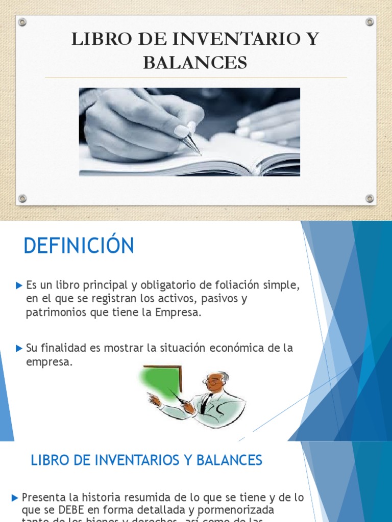 Libro de Inventarios y Balances | PDF | Contabilidad financiera | Business