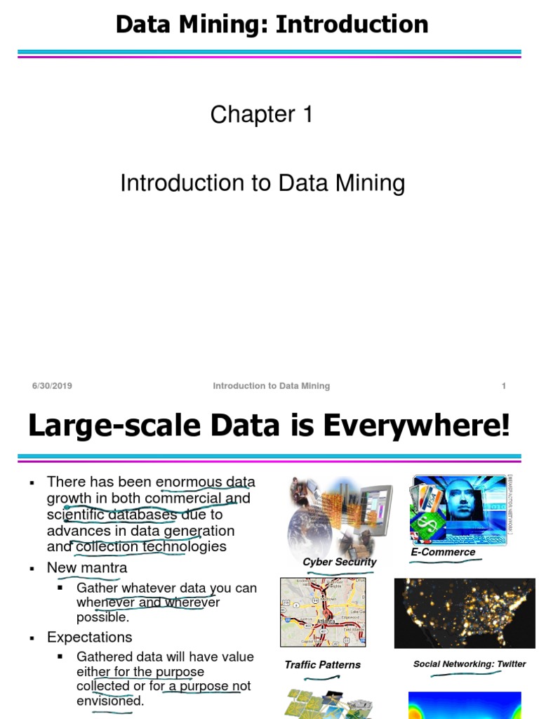 Unit 1 Introduction Of Data Mining Pdf Data Mining Data Analysis 7923