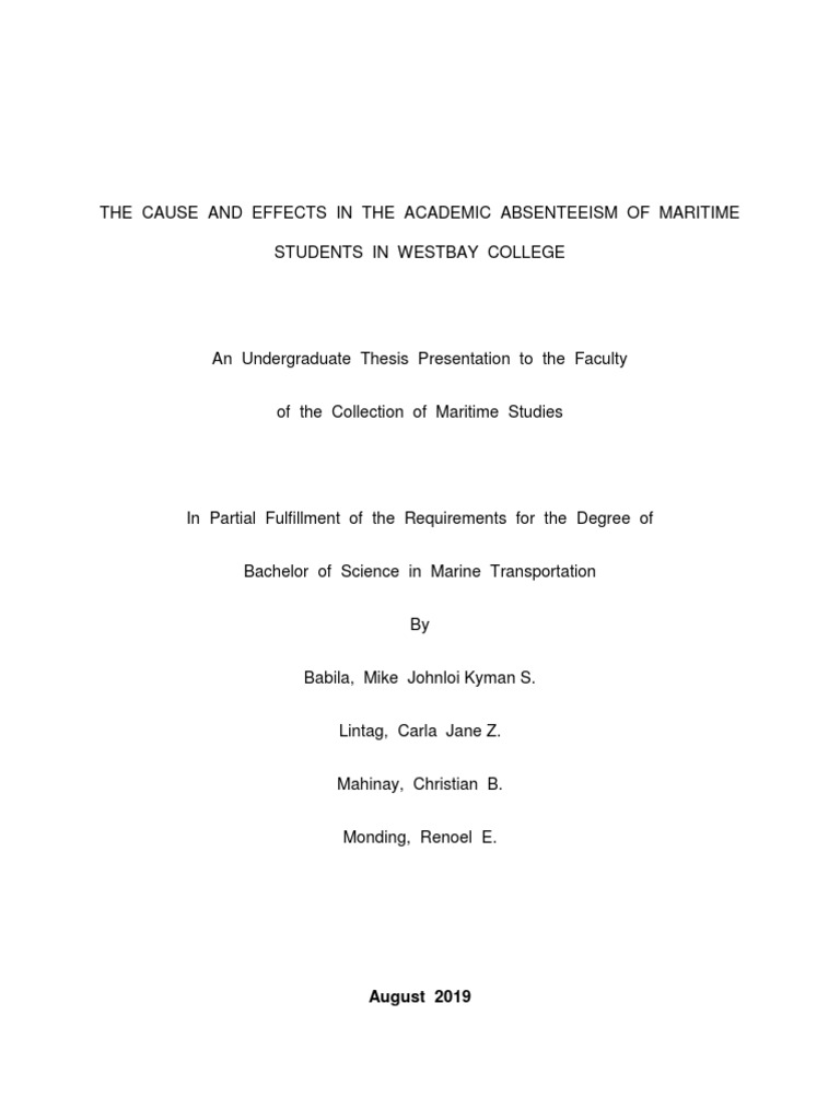 The Beginning of The End Part 2 | PDF | Academic Degree | Thesis