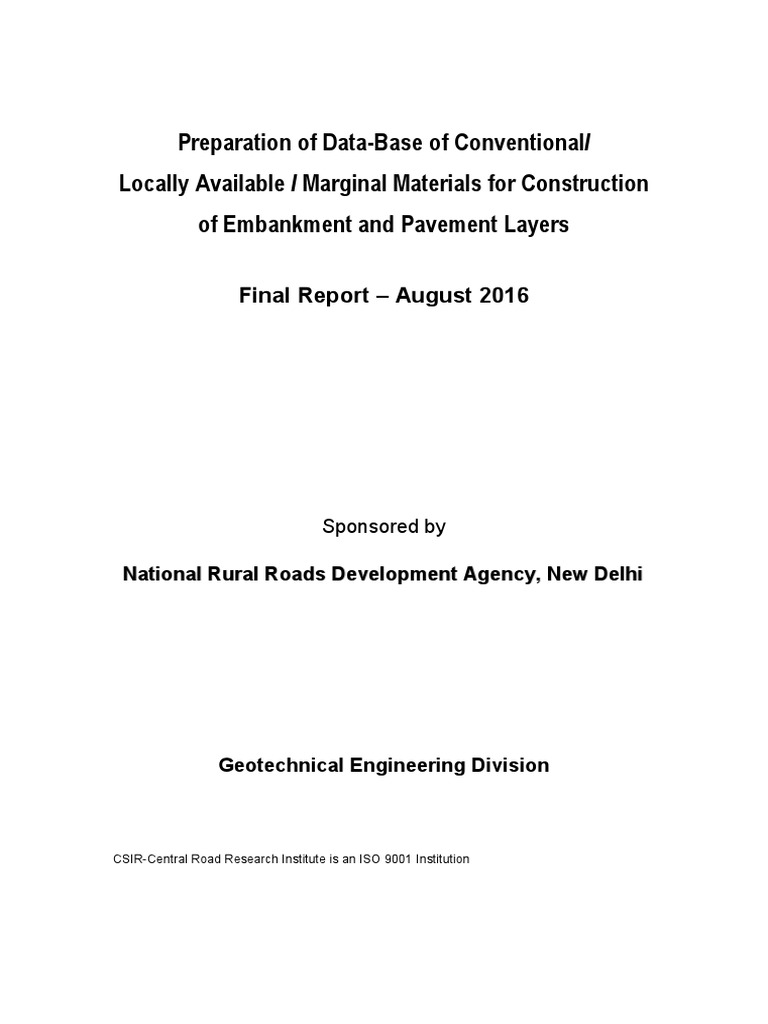 Material Mapping | PDF | Road | Road Surface