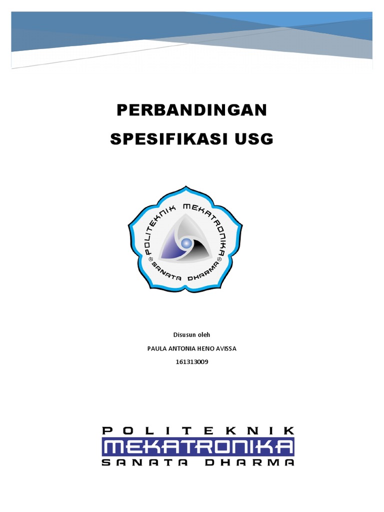 Tabel Perbandingan Usg | PDF | Medical Imaging | Anthropometry