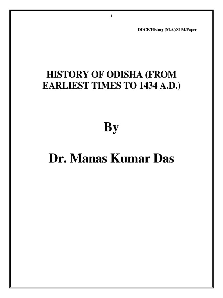 History of Odisha | PDF | Religion And Belief