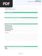 QA Daily Status Report Template | PDF