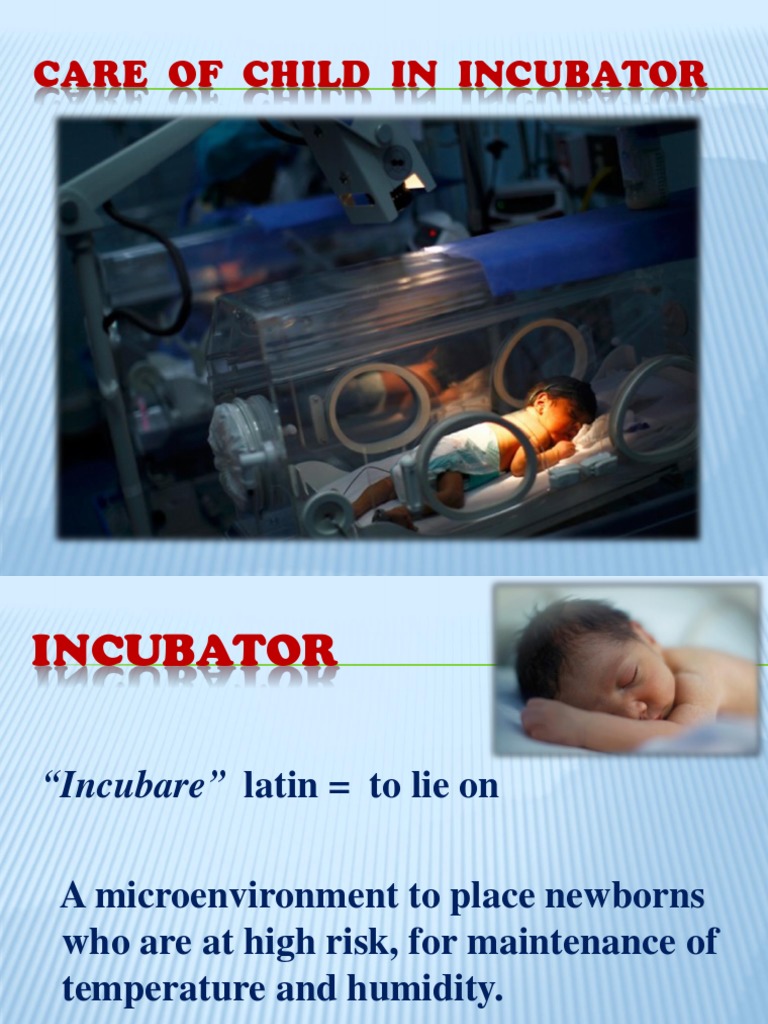 Child in Incubator | PDF | Neonatal Intensive Care Unit | Infants