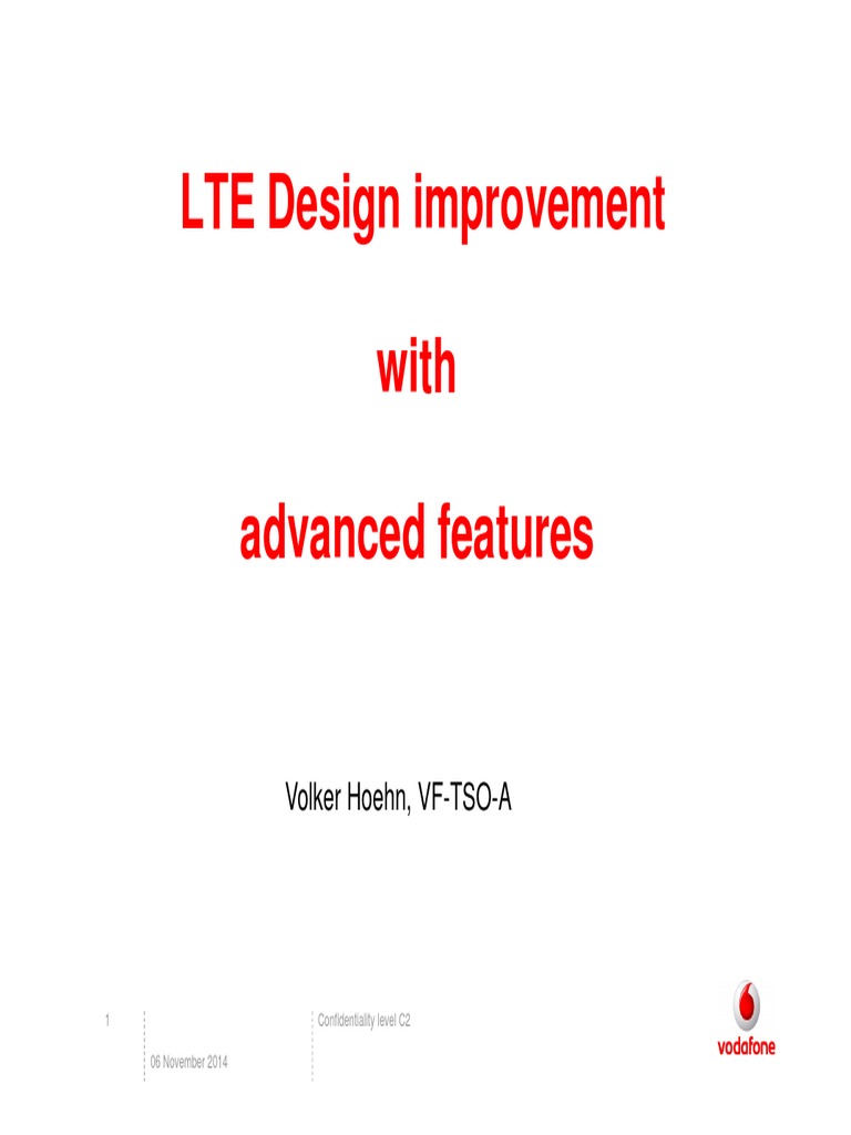 LTE Advanced Design Enhancements | PDF | Lte Advanced | Lte ...