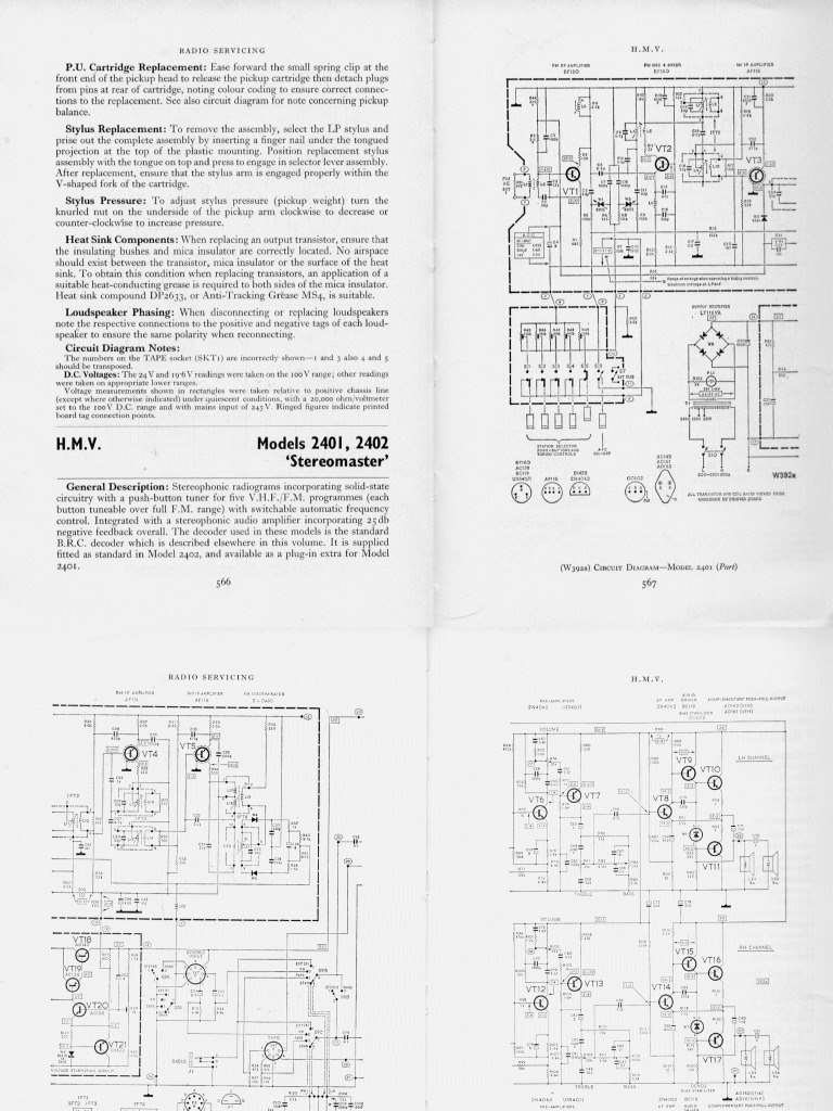 Dokumen - Tips - HMV Stereomaster 2401 2402 Service Datamanual ...