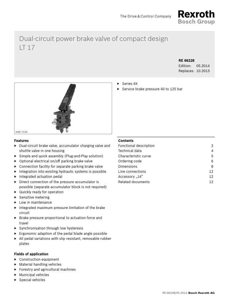 lt17 PDF | Download Free PDF | Valve | Brake