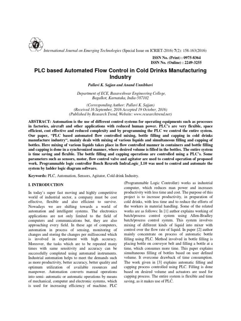 30 Icriet-182 | PDF | Automation | Programmable Logic Controller