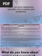 Winnowing | PDF | Mixture