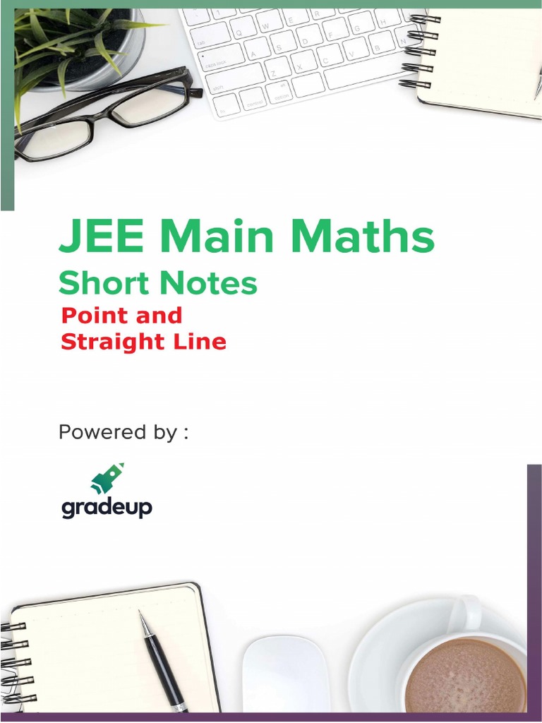 Gradeup Short Notes On Point and Straight Line - pdf-21 | PDF ...