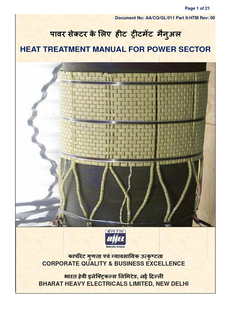 Heat Treatment Manual Part II | PDF | Thermocouple | Welding