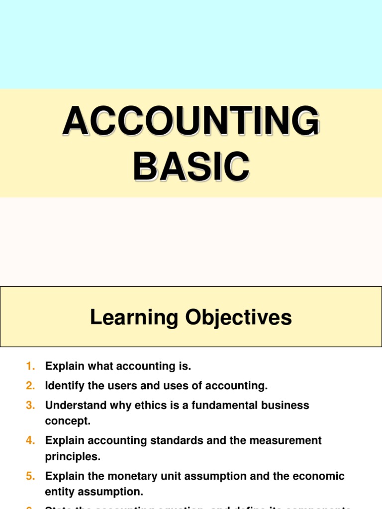 Basic of Accounting | PDF | Equity (Finance) | Ownership
