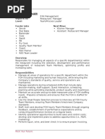 Restaurant Employee Performance Evaluation Form | PDF | Performance ...
