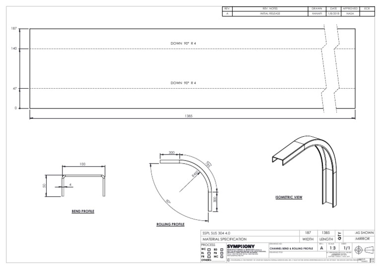 Channel Bend Profile-A | PDF | Crafts