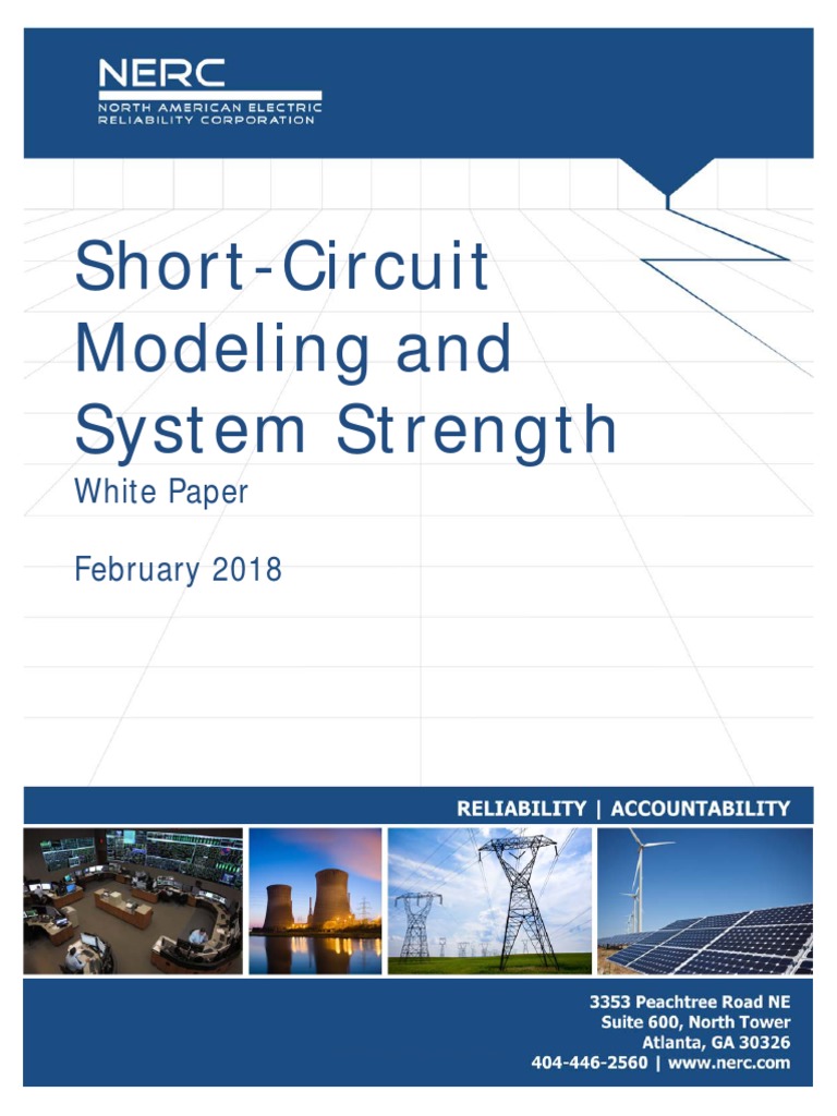Assessing System Strength: A White Paper on Short-Circuit Modeling ...