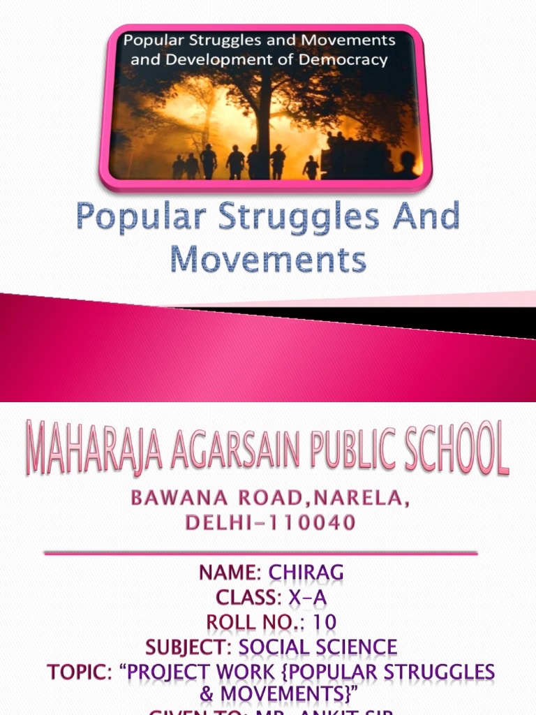 Popular Struggles and Movements | PDF | Advocacy Group | Nepal