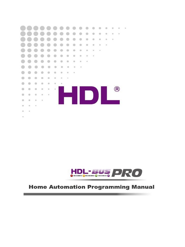 HDL-BUS Pro Programming Manual | PDF | Ip Address | Computer Network