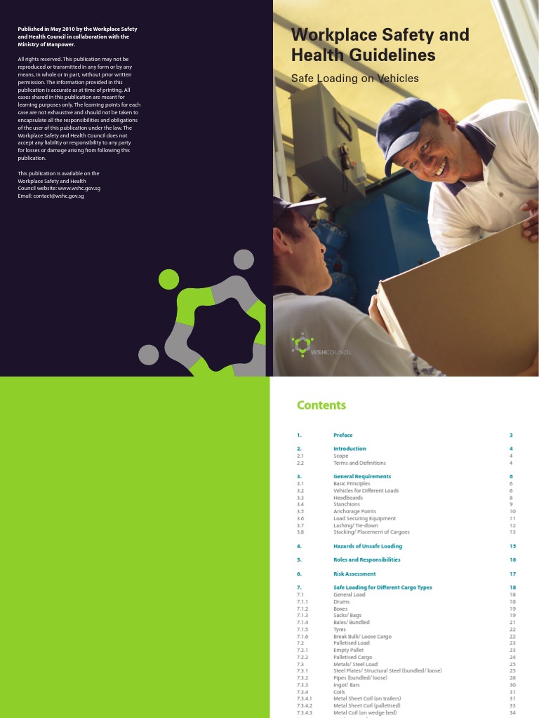 Guidelines For SafeLoading On Vehicles | PDF | Cargo | Truck