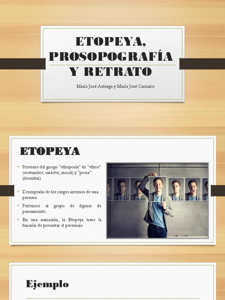 Etopeya Prosopografia y Retrato | PDF | Retrato