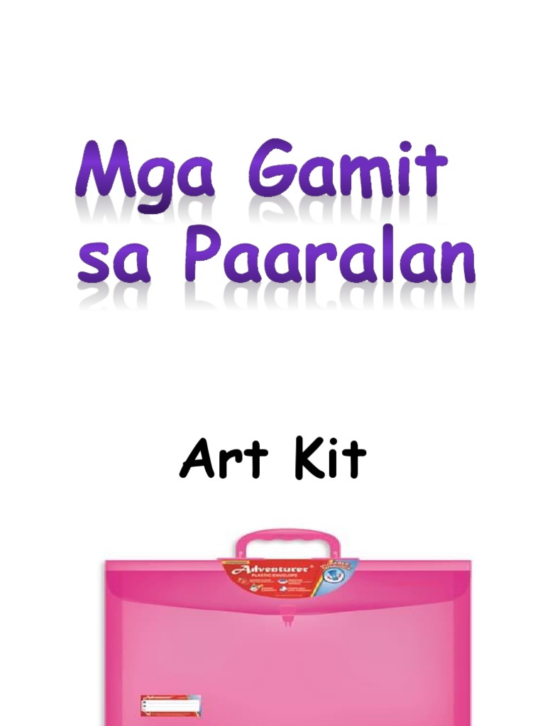 Mga Gamit Sa Paaralan | PDF
