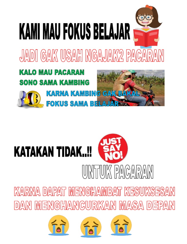 Poster No Pacaran | PDF