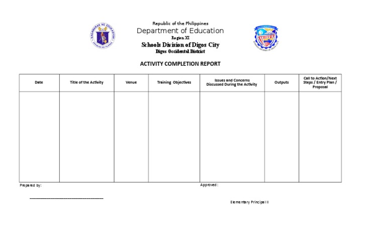 Department of Education: Schools Division of Digos City Activity ...