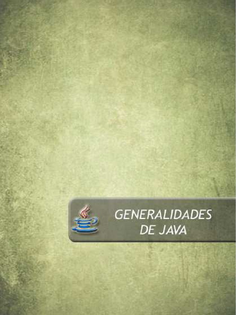 1.1 Generalidades de Java | Descargar gratis PDF | Java (plataforma de software) | Java ...