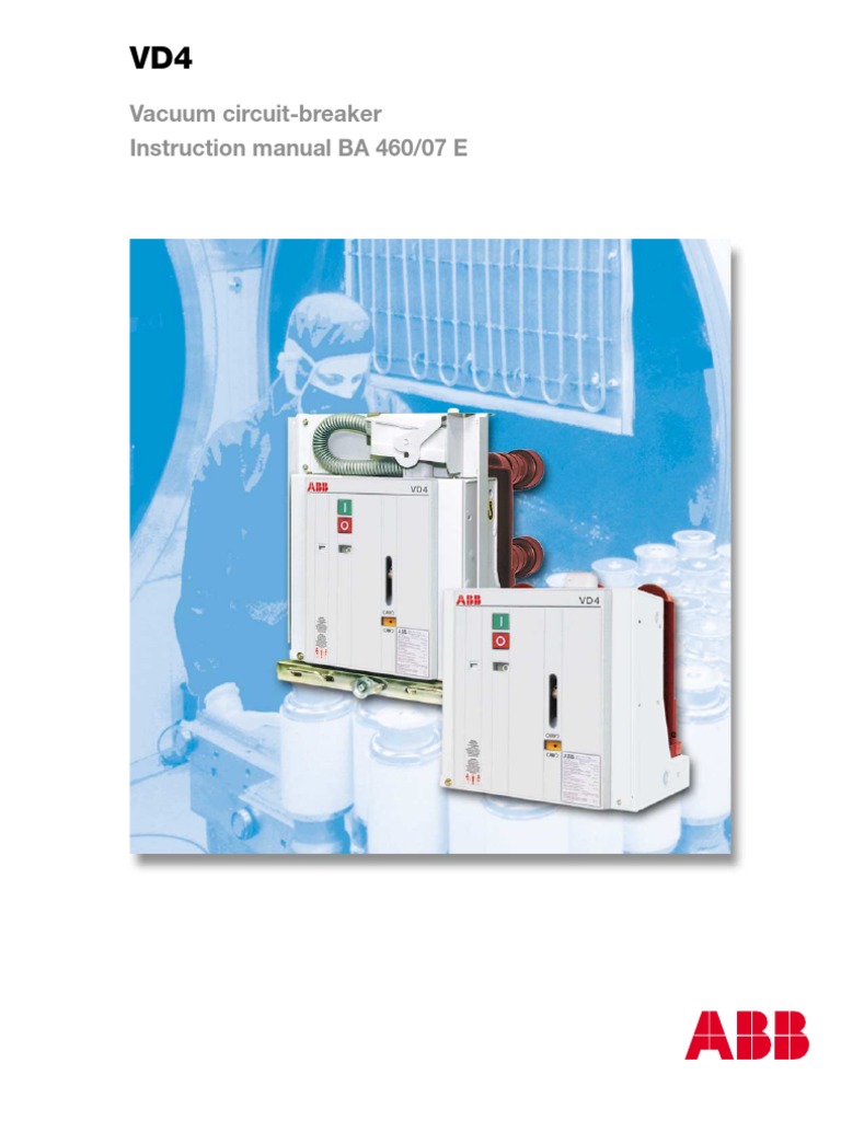 VD4 Manual-En BA 460-07 E | PDF | Alternating Current | Direct Current
