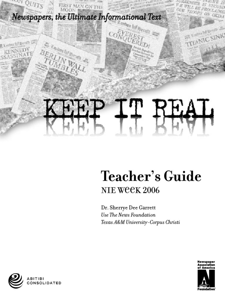 Newspaper As Informational Texts | PDF | Newspapers | Letter To The Editor