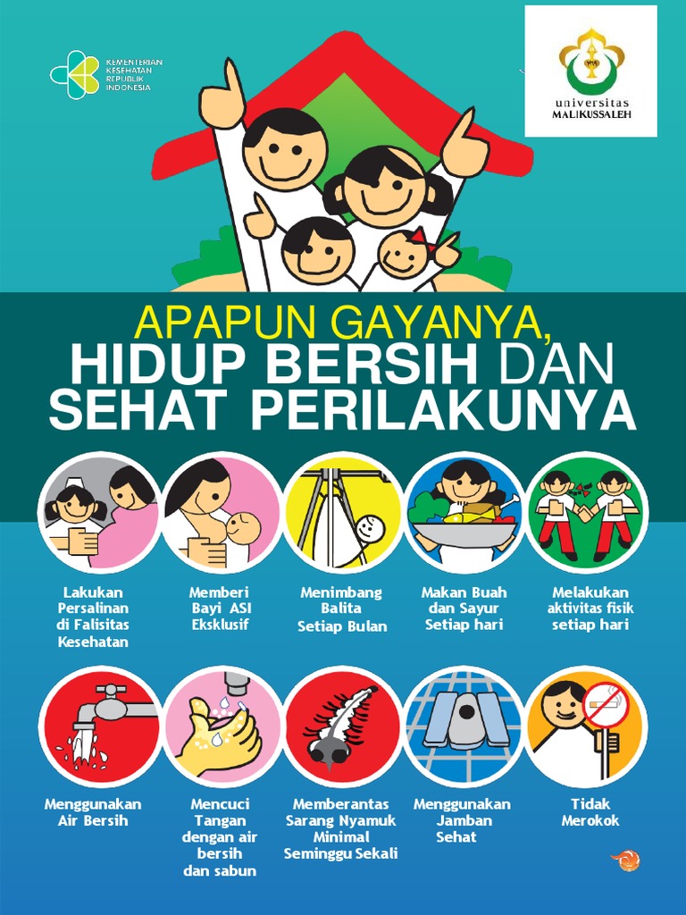 Poster PHBS | PDF | Pengembangan Diri | Kesehatan Holistik
