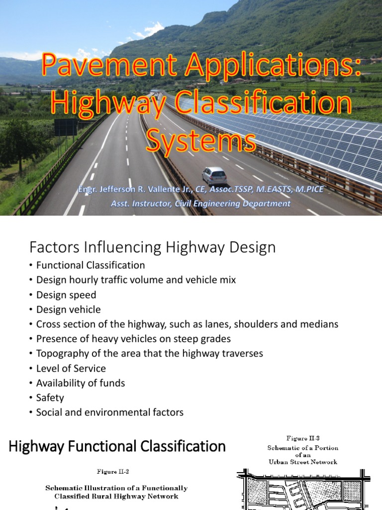 Highway Functional Classification Overview | PDF | Highway | Road