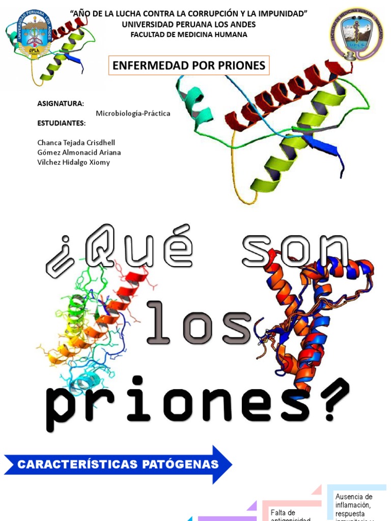 Priones | PDF | Sistema nervioso | Epidemiología