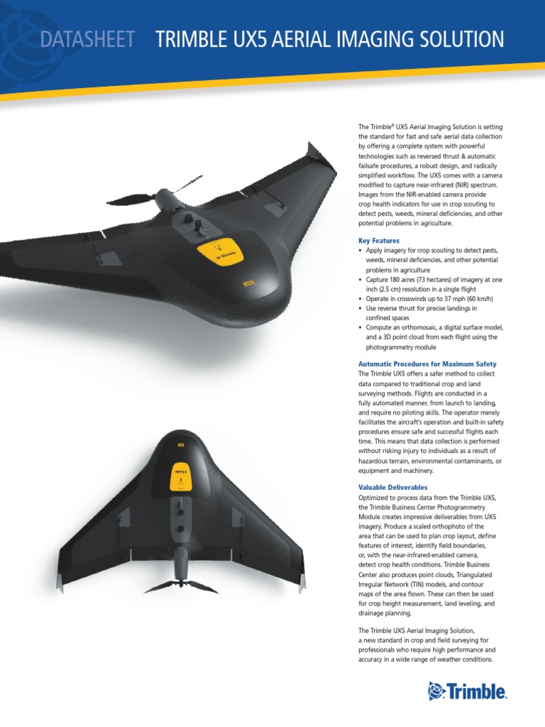 Trimble UX5 DS MarketSmart 0515 LR | PDF | Camera | Aerial Photography