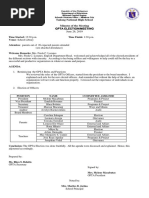 Accomplishment Report GPTA | PDF