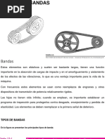 Bandas en V | PDF | Transmisión (Mecánica) | Fuerza