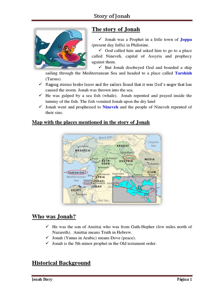 JONAH | PDF | Books Of The Hebrew Bible | Bible Content